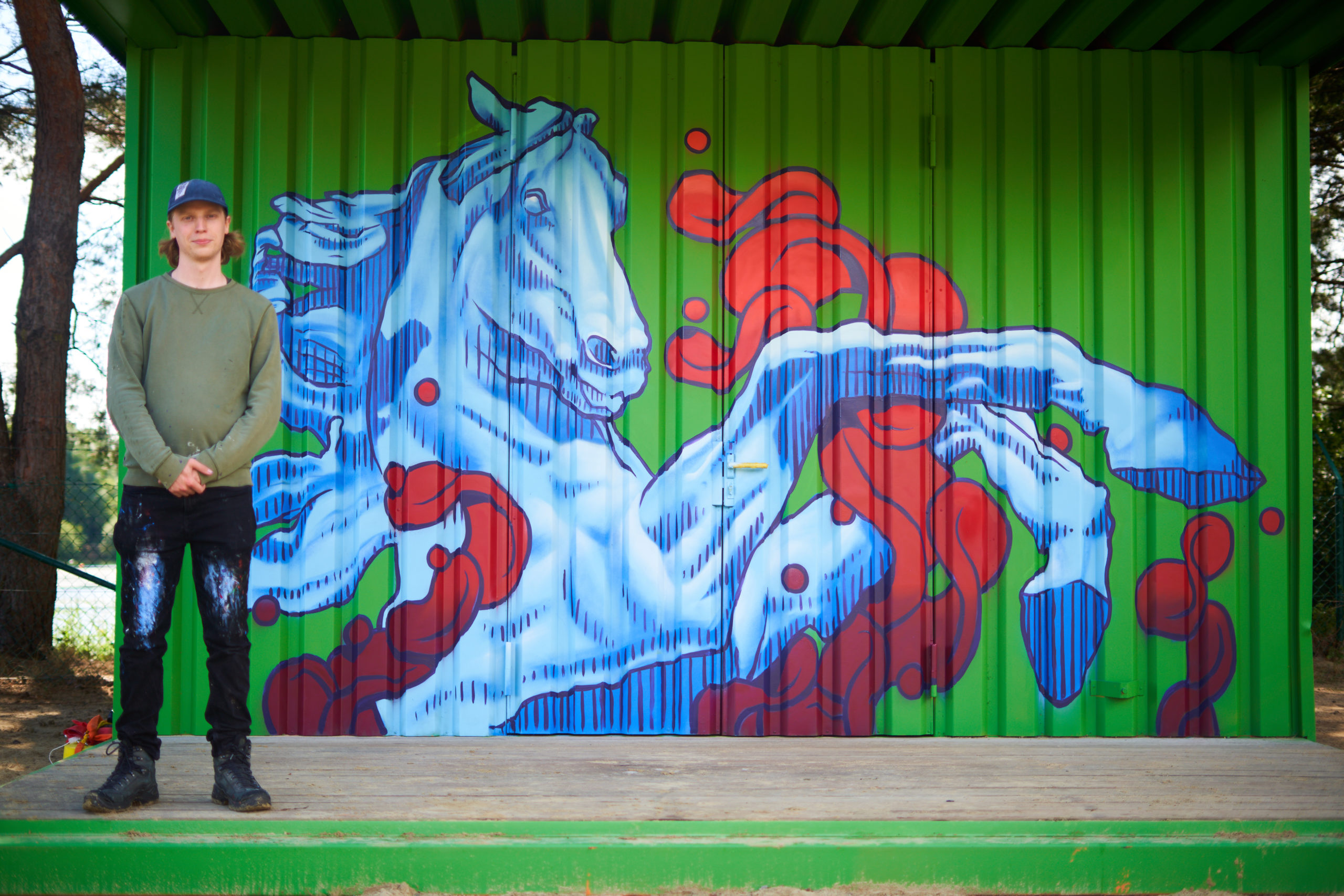 Streetart @De Mosten | VisitHoogstraten